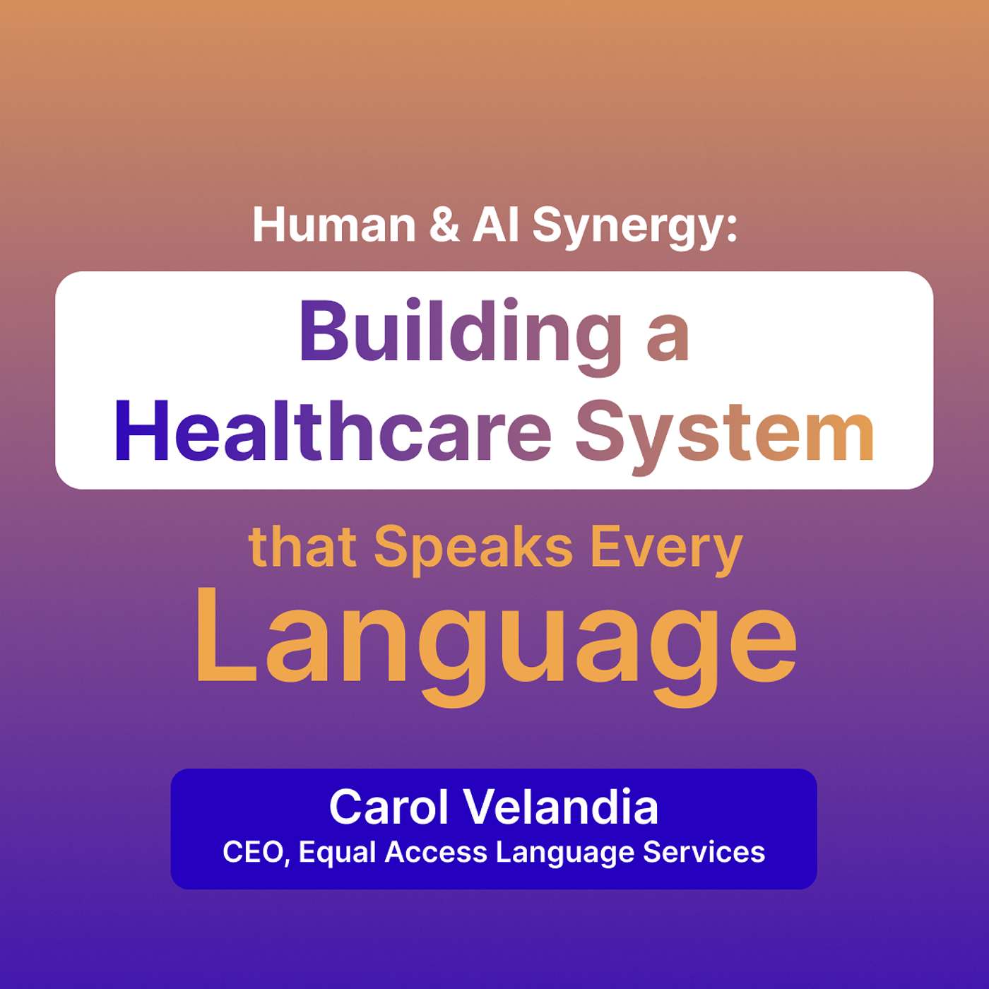 AI Can’t Replace Language Access | Patient Safety, Trust, and Ethical ...