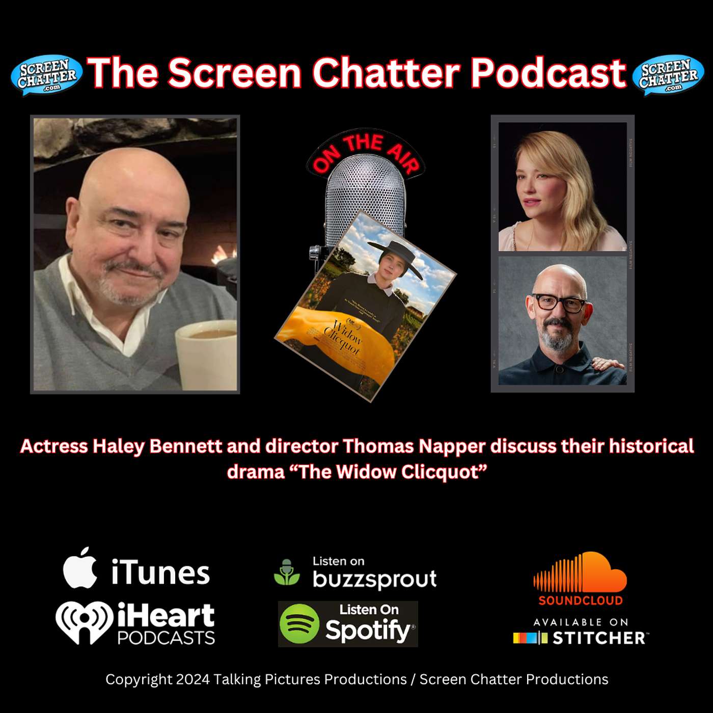 The Screen Chatter Audio Podcast - Haley Bennett & Thomas Napper ...