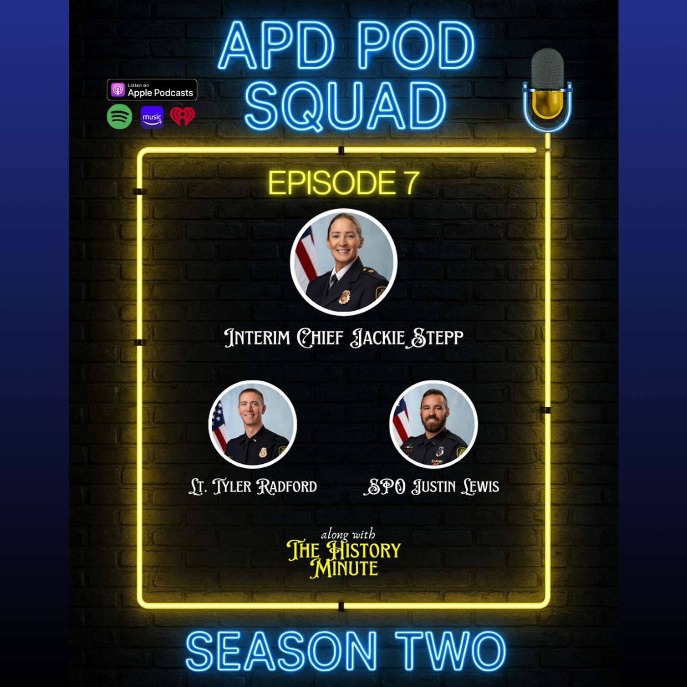 Season 2, Episode 7; Interim Chief Jackie Stepp, Lt. Tyler Radford, SPO ...