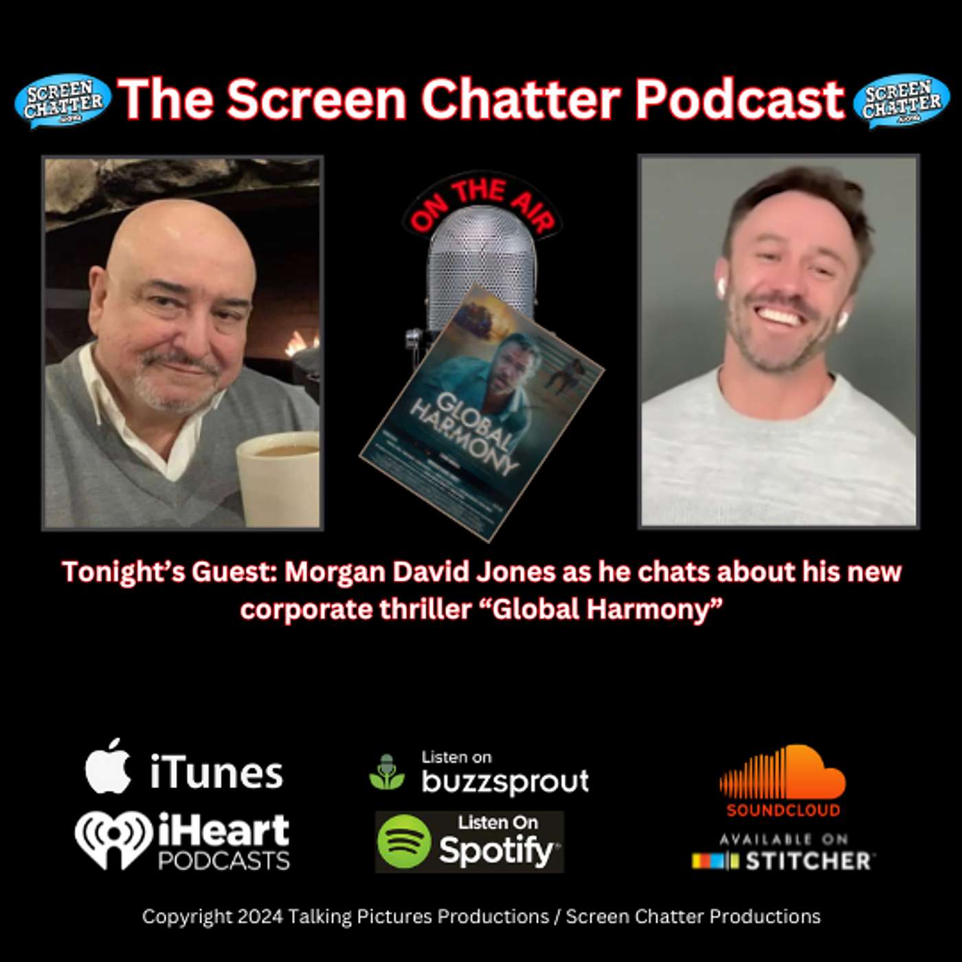 Morgan David Jones - Global Harmony – The Screen Chatter Audio Podcast ...
