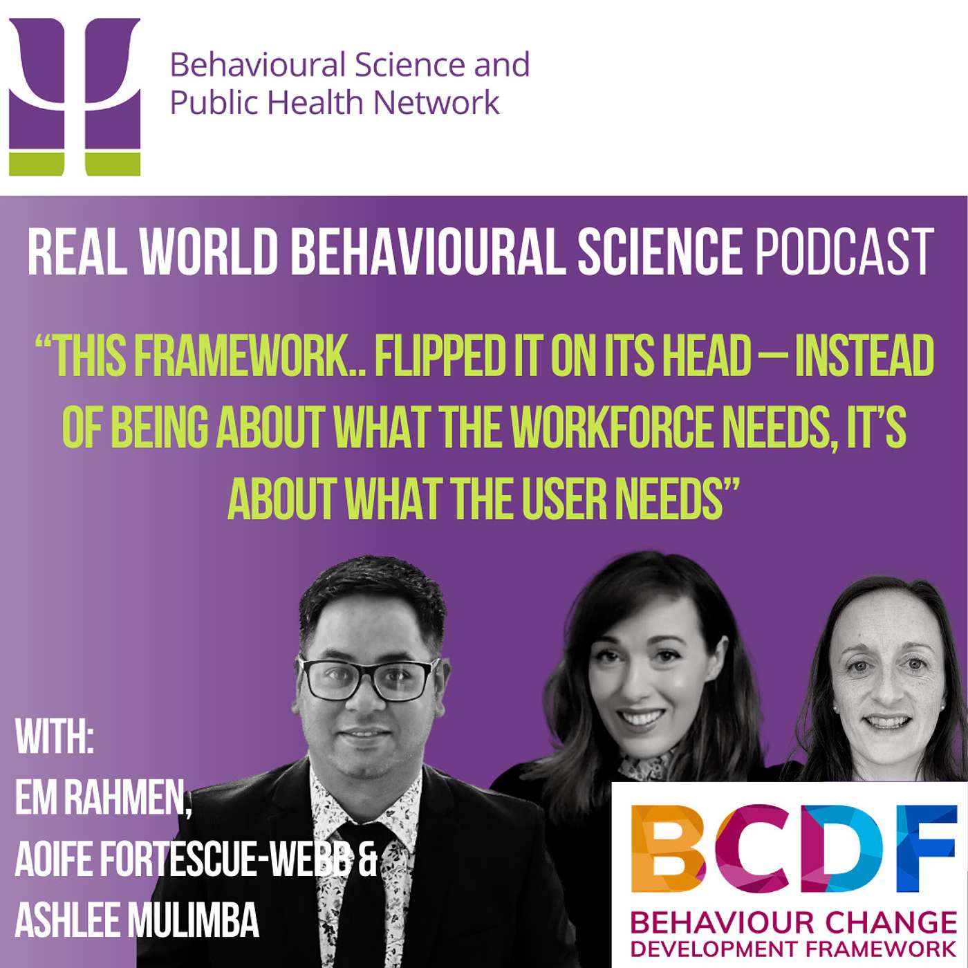 Introducing the Behaviour Change Development Framework (BCDF) - with Em ...