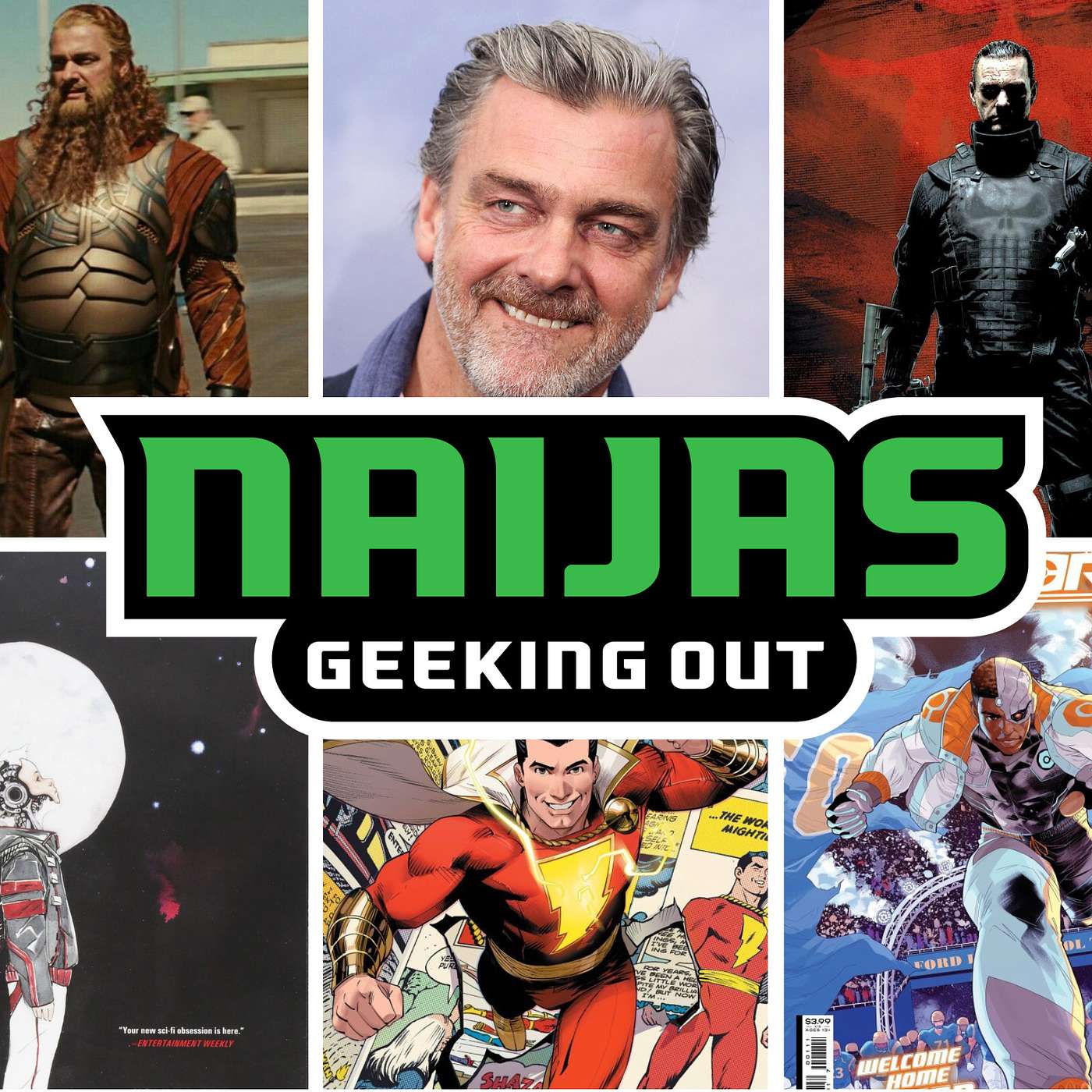 133 - Ray Stevenson RIP, Comic reviews by Naijas Geeking Out | Podchaser