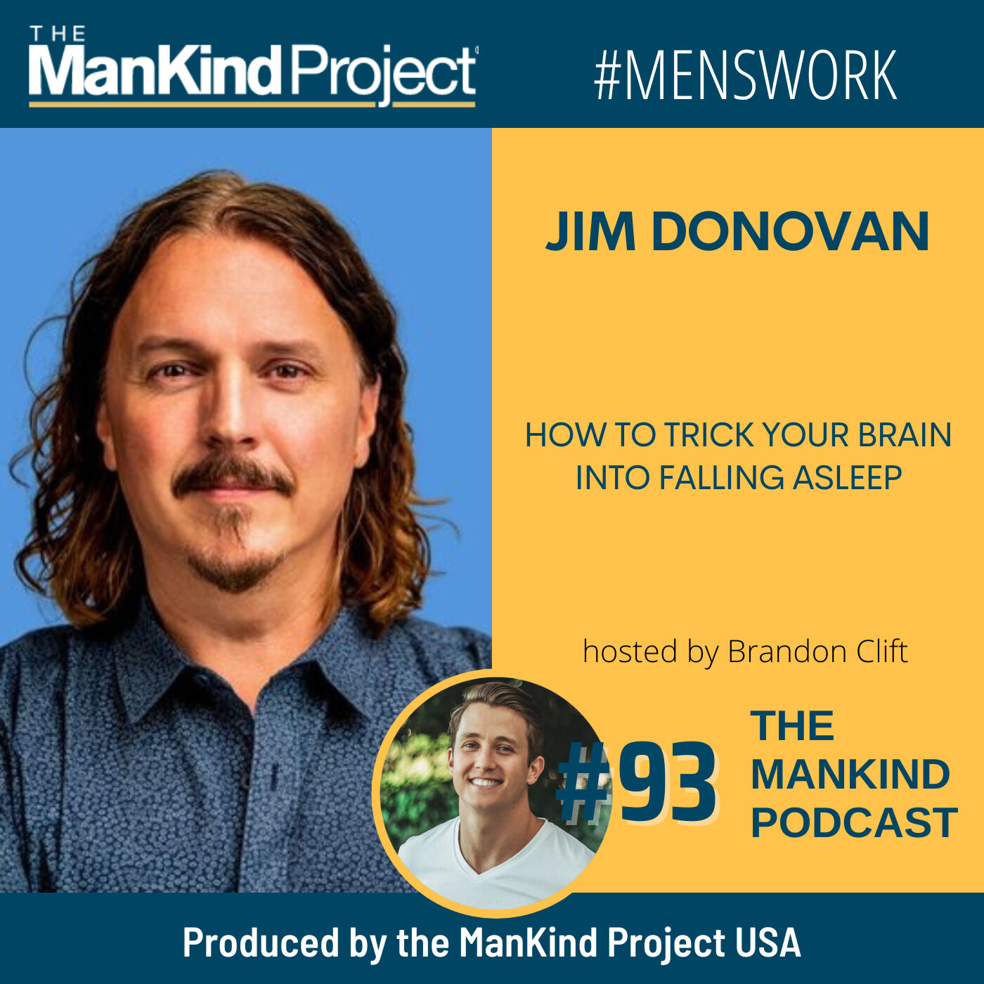 How To Trick Your Brain Into Falling Asleep | Jim Donovan | Ep #093 ...
