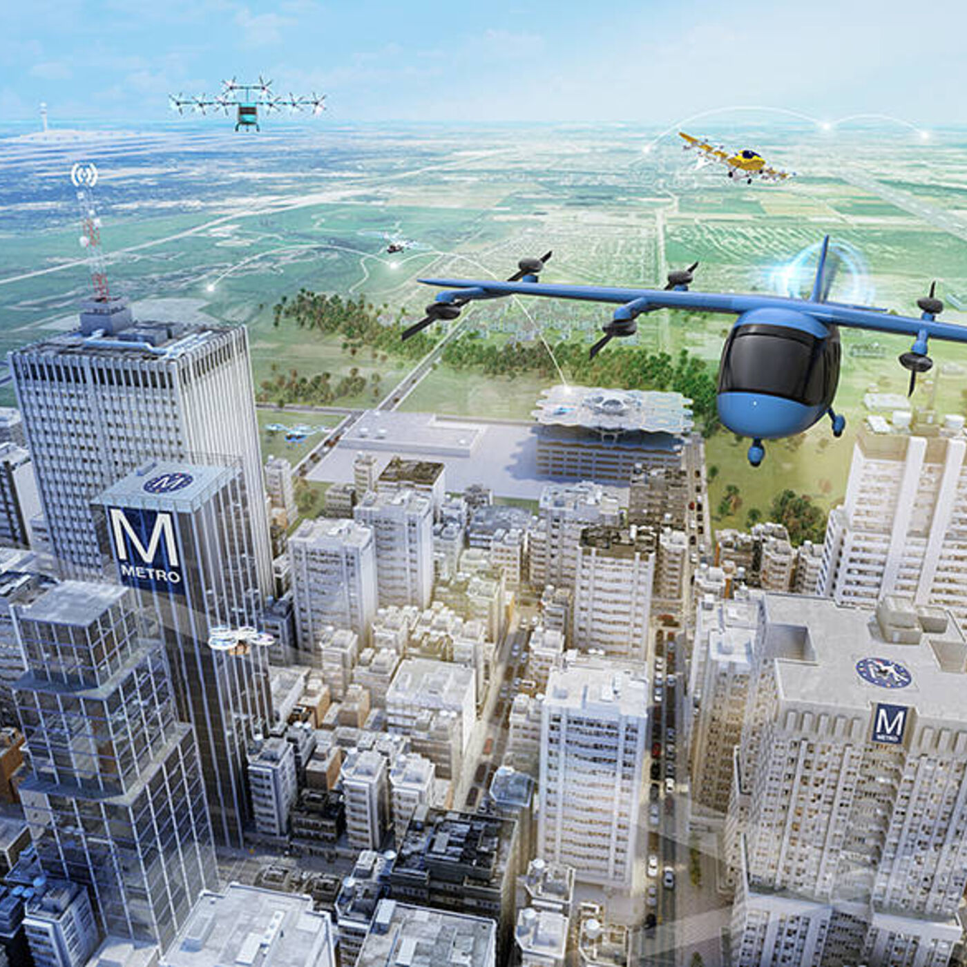 What the heck is an aerial mobility corridor? – Talking Michigan ...