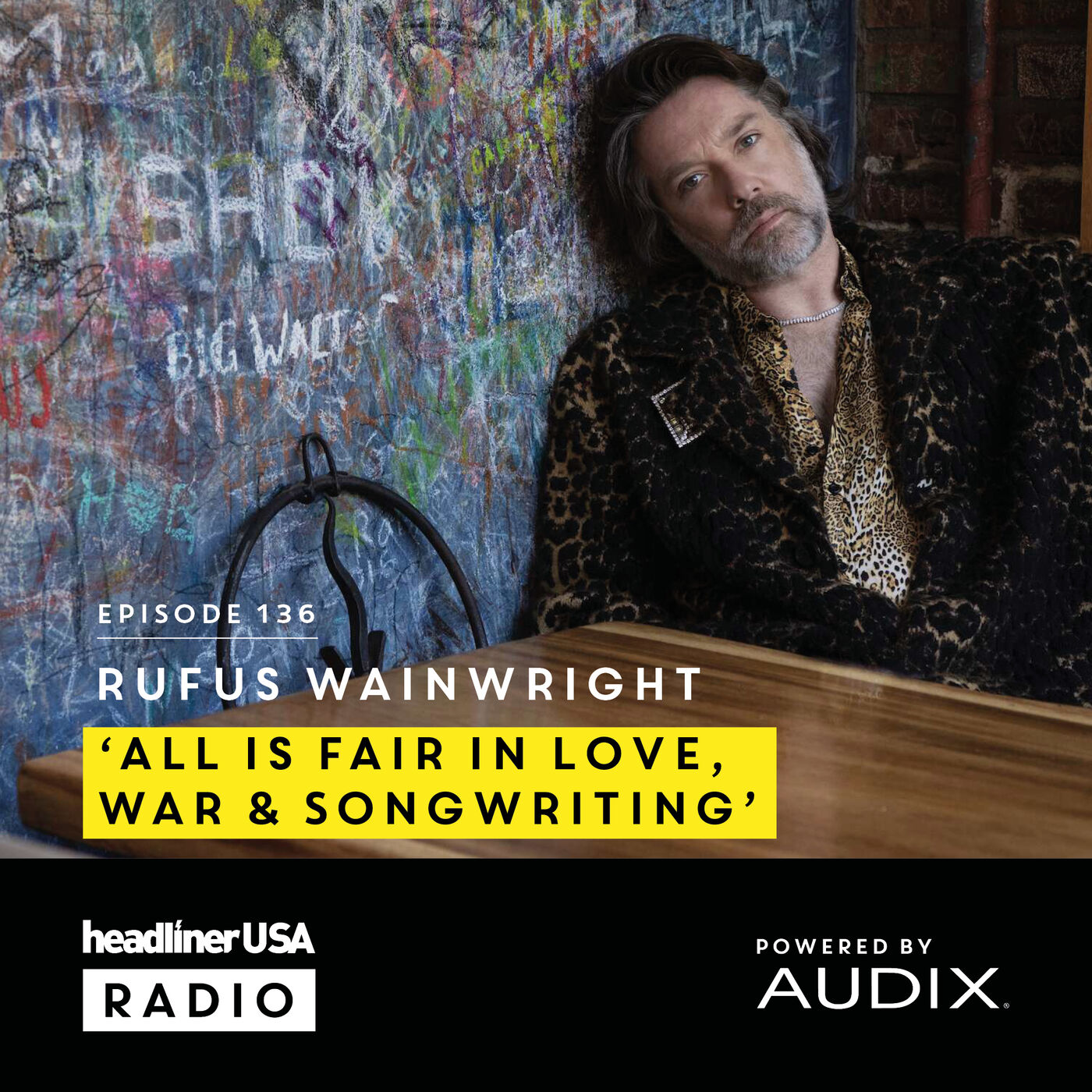 Headliner USA E136: Rufus Wainwright | All Is Fair In Love, War ...