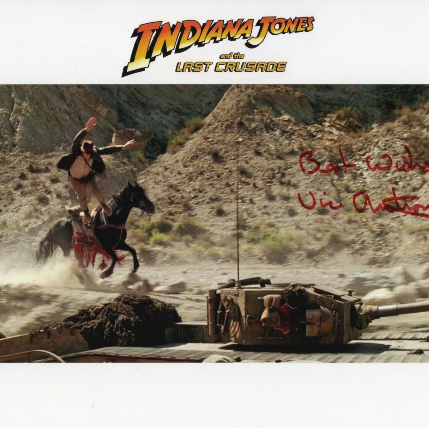 INDIANA JONES, VIC ARMSTRONG AND THEIR LAST CRUSADE – BEHIND THE STUNTS ...