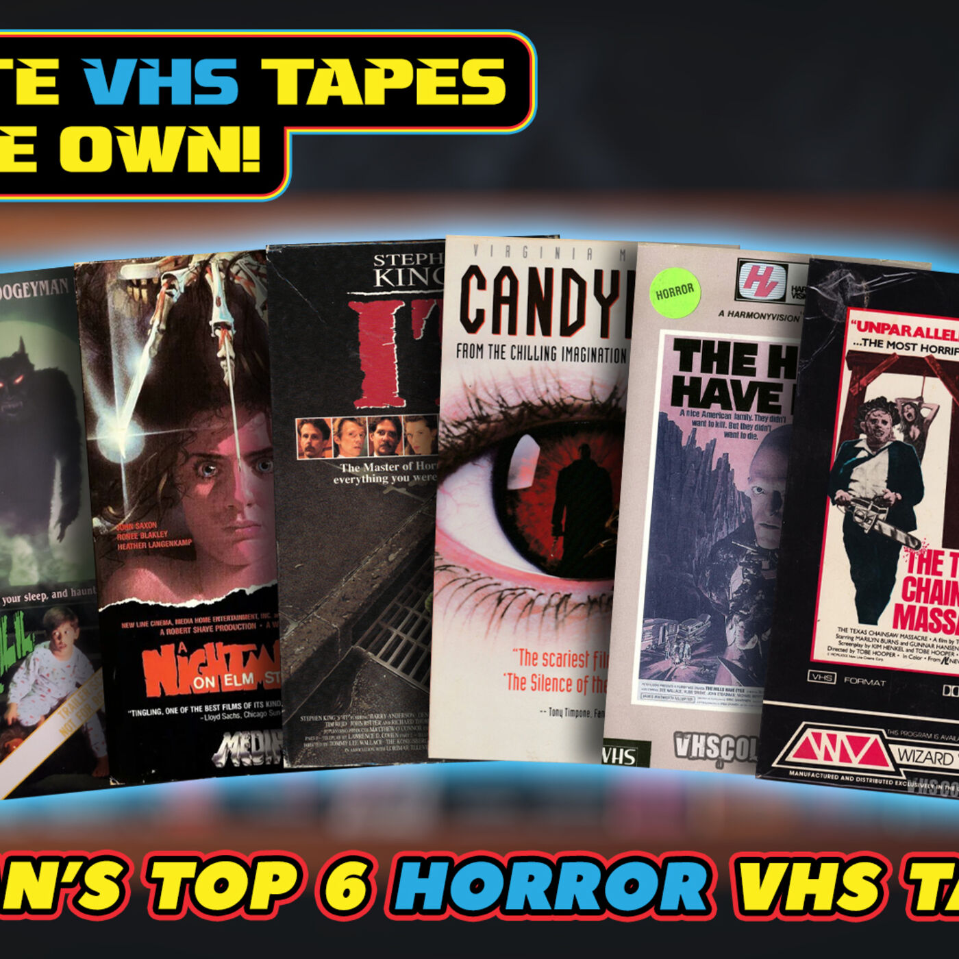 Ethan's Top 6 Favorite Horror VHS Tapes (THAT WE OWN!) – Comics and ...