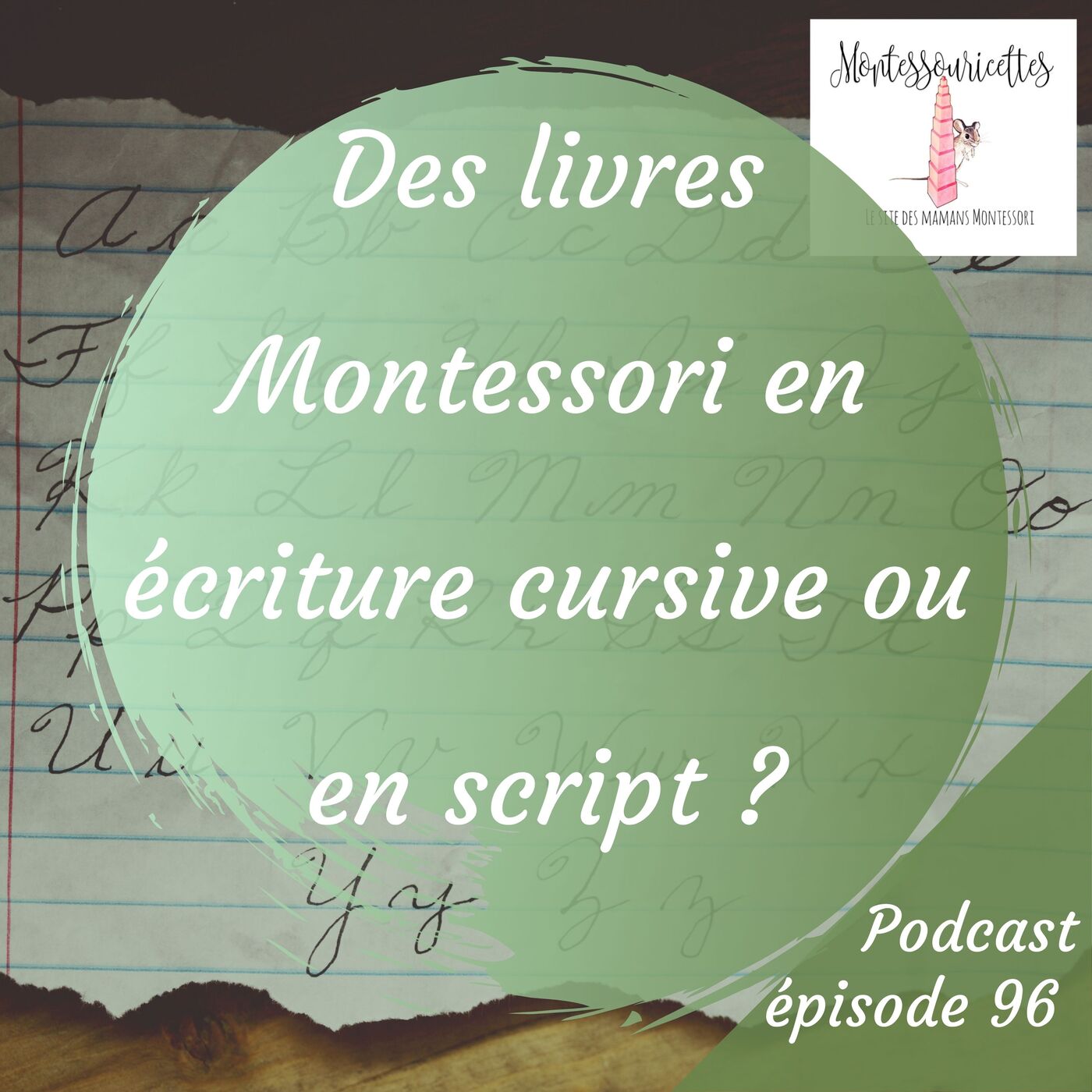 96. Des livres Montessori en cursive ou en écriture scripte ...