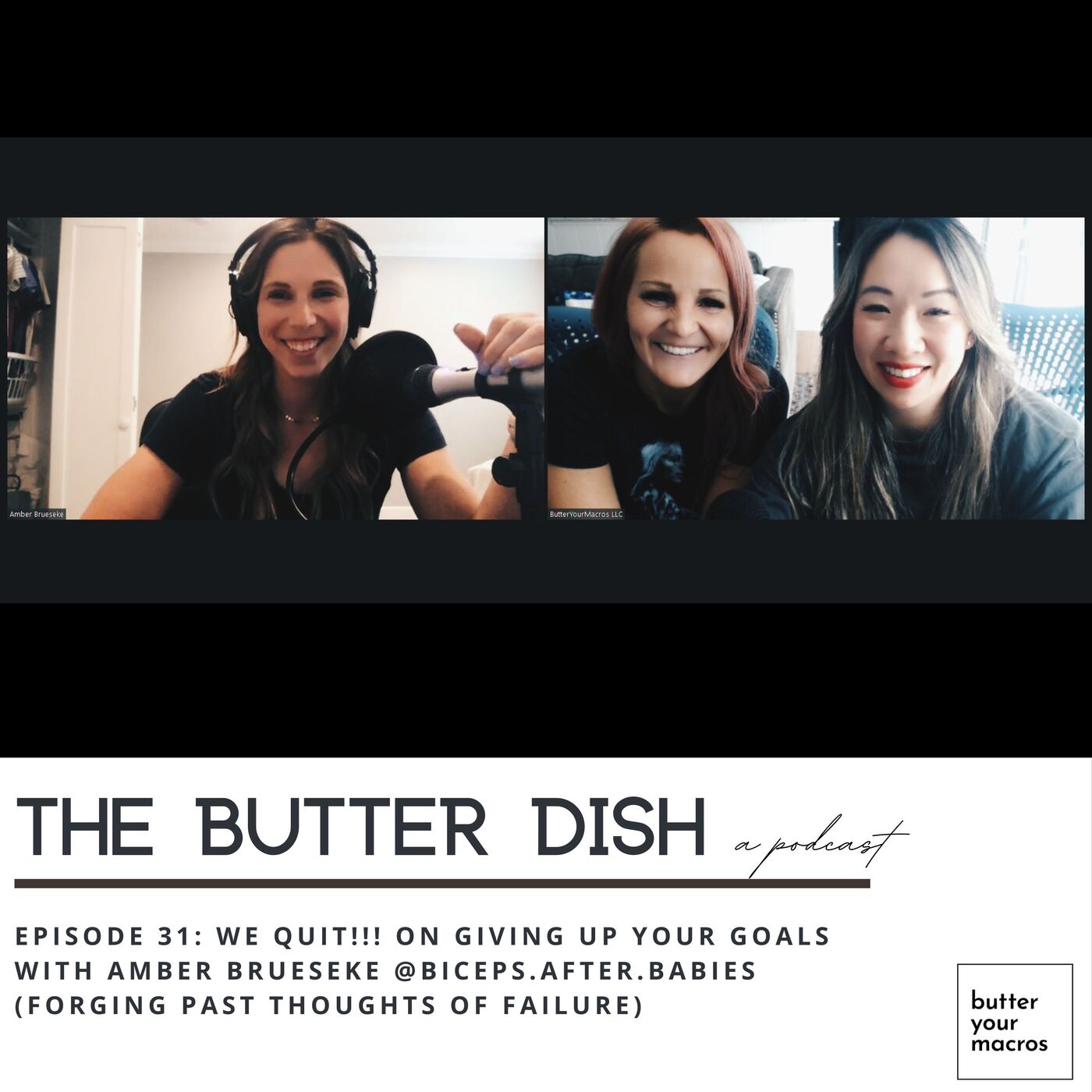 31. we quit!!! on giving up your goals with amber brueseke @biceps ...