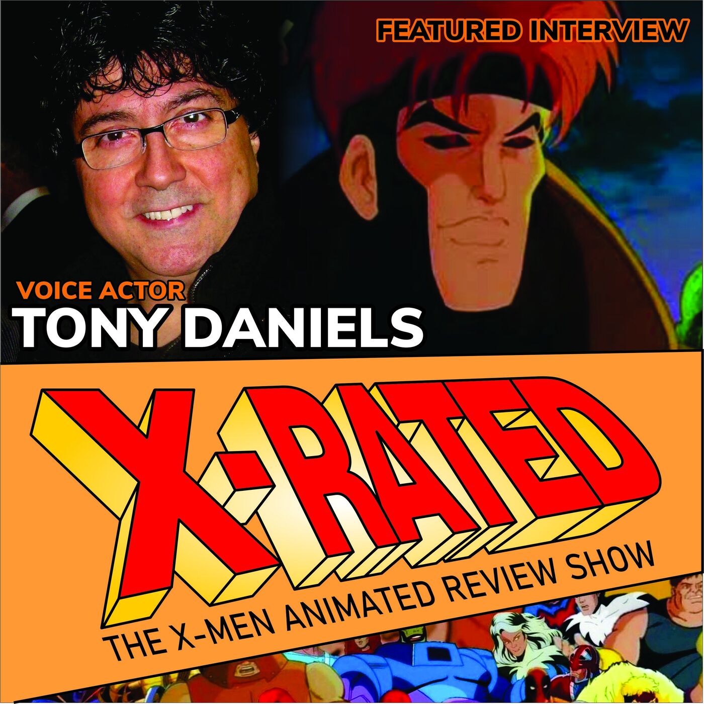 Interview with actor Tony Daniels - X-Rated: The X-Men Animated Review ...