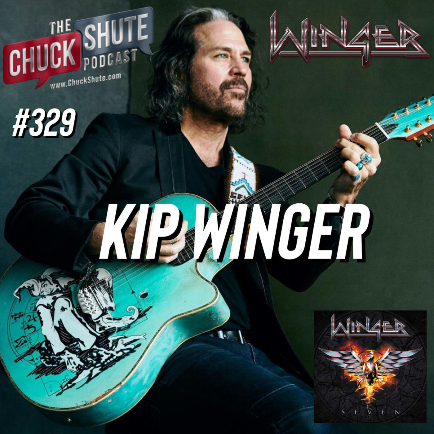 Kip Winger (Winger) - Chuck Shute Podcast | Lyssna här | Poddtoppen.se