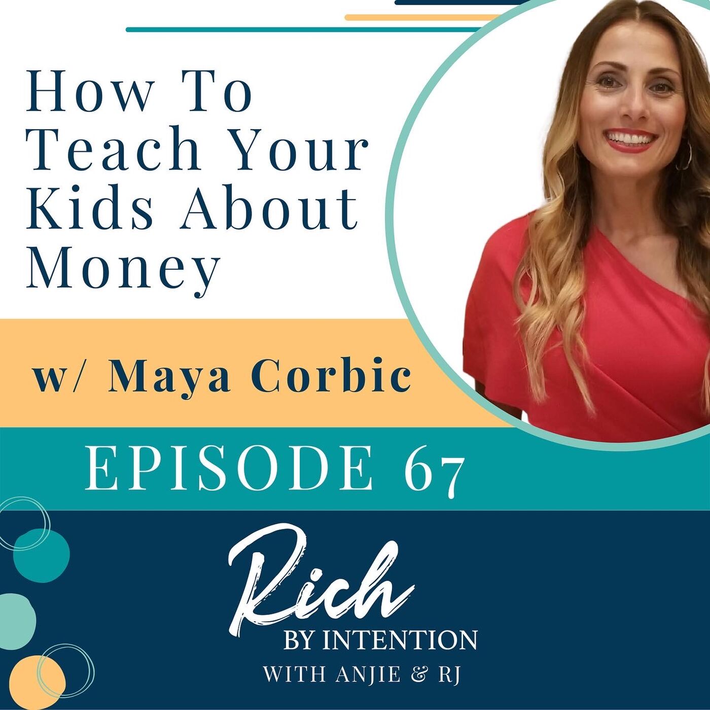 How to Teach Your Kids About Money with Maya Corbic – Rich by Intention ...
