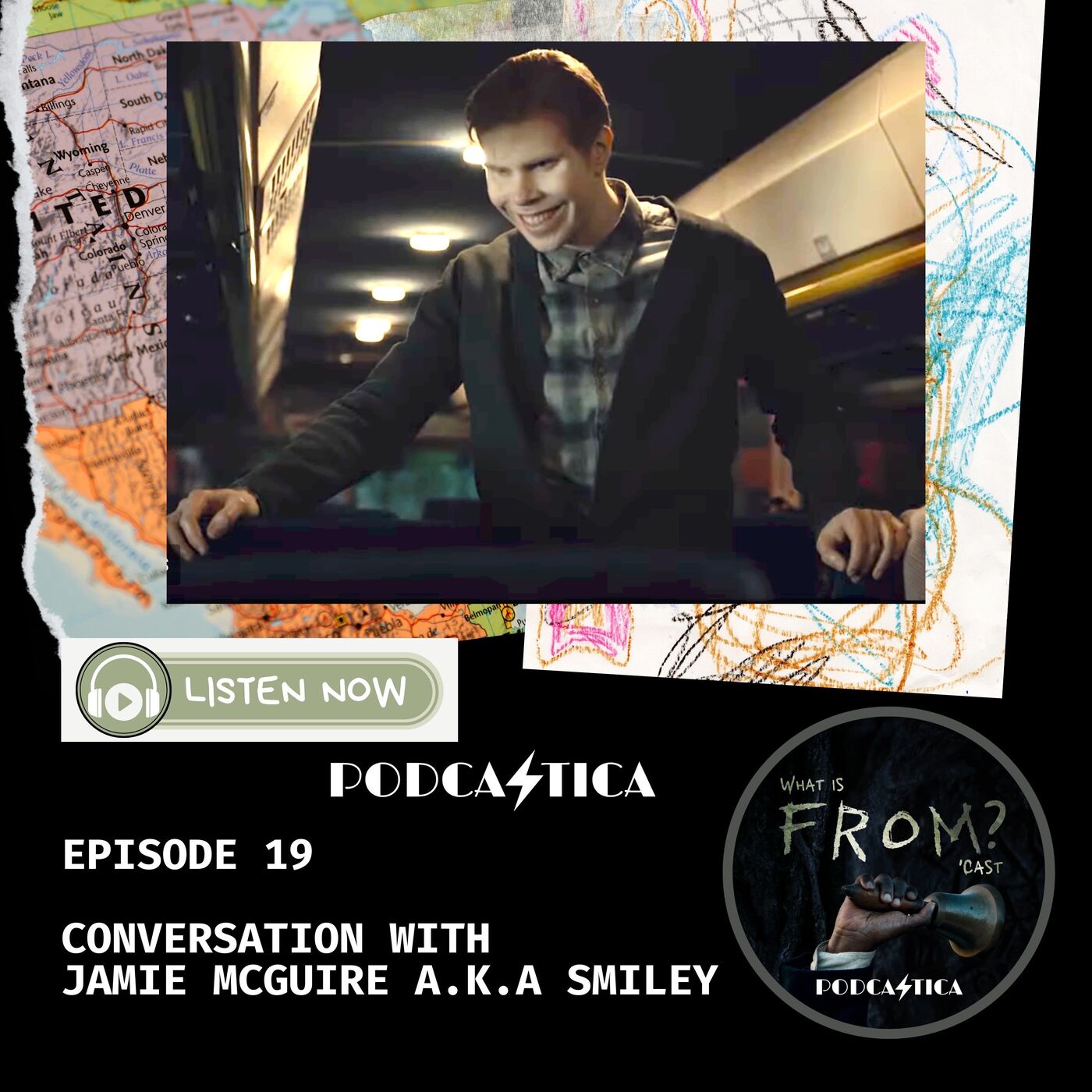20. Conversation with Jamie McGuire A.K.A Smiley – What Is From 'Cast ...