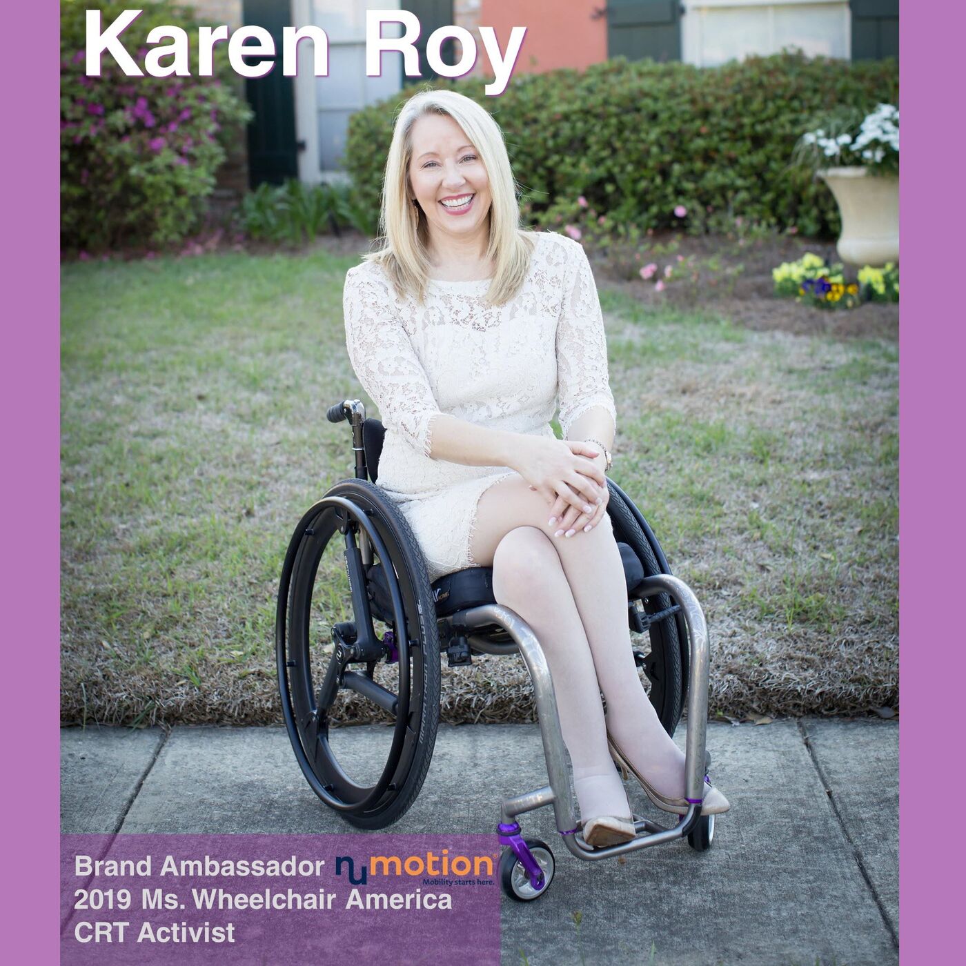 Karen Roy, Brand Ambassador, Numotion - Talk Rehab | Lyssna här | Poddtoppen.se