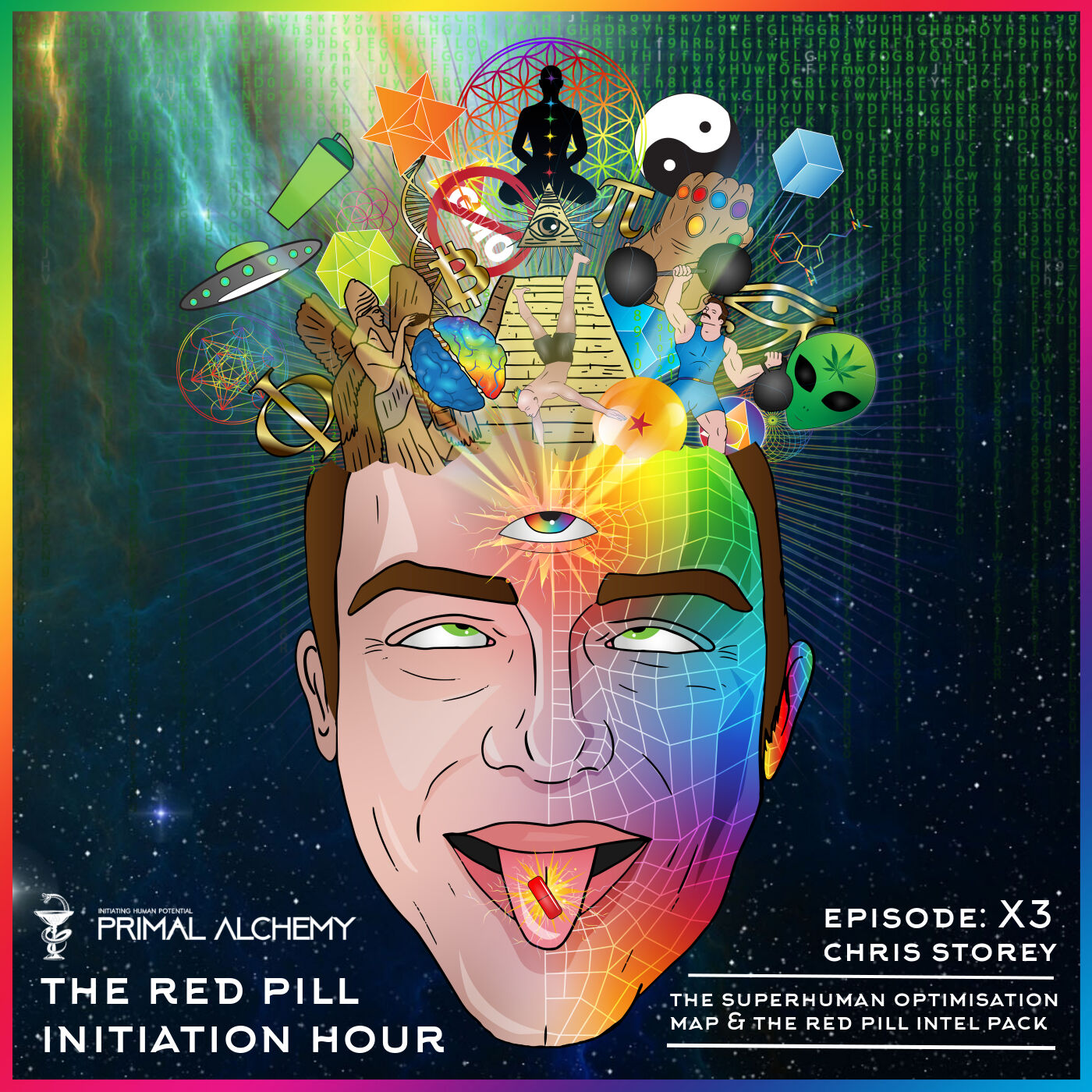 Ep X3 - Chris Storey - The Superhuman Optimisation Map & The Red Pill ...