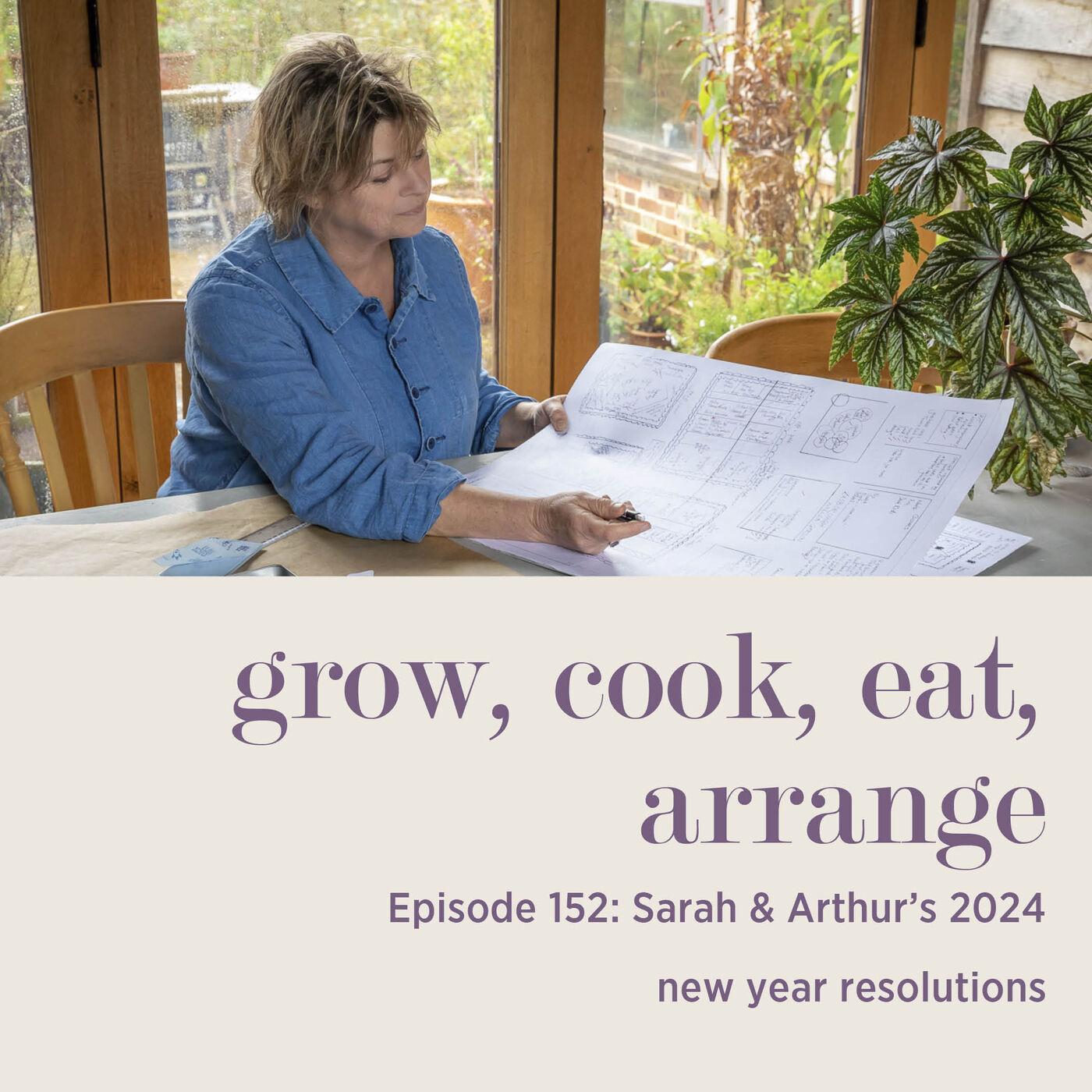 Sarah & Arthur’s 2024 New Year Resolutions - Episode 152 – grow, cook ...