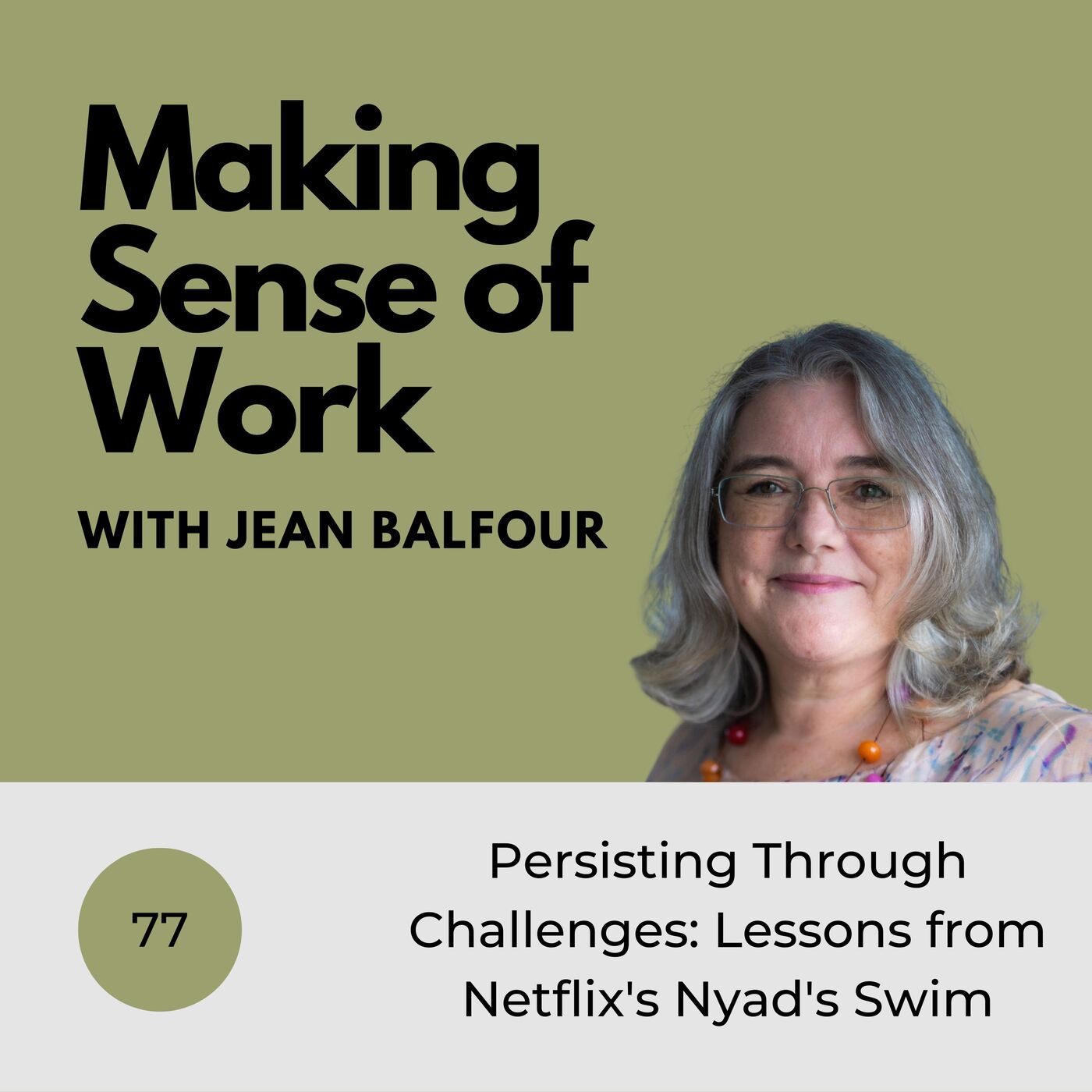 Ep. #77 Persisting Through Challenges: Lessons from Netflix's Nyad's Swim – Making Sense of Work ...