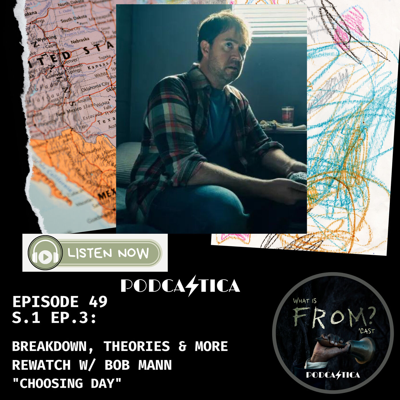 49: FROM Deep Dive Rewatch into "Choosing Day" with Bob Mann: Set ...