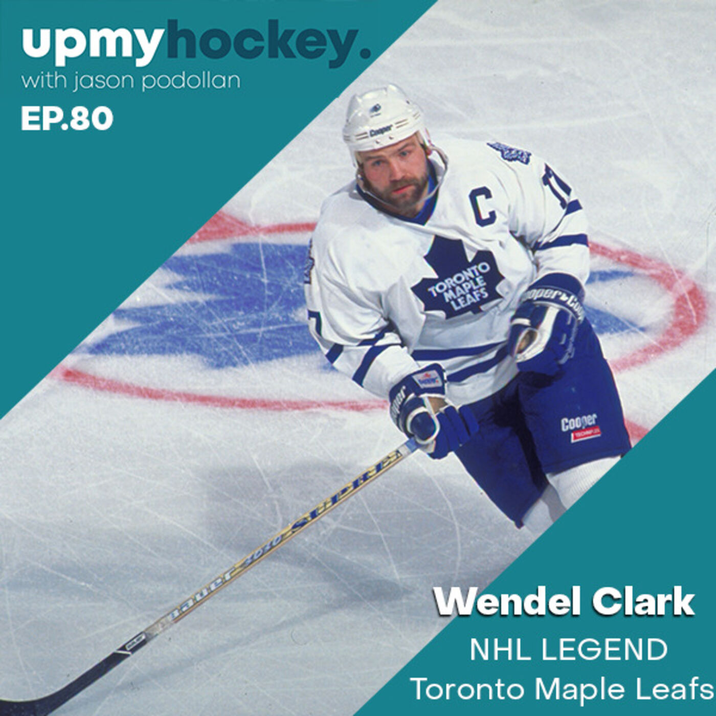 EP.80 - Wendel Clark - Toronto Maple Leafs Legend – Up My Hockey with ...