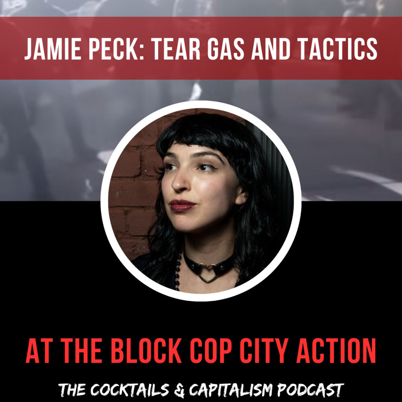 Jamie Peck: Tear Gas and Tactics at the Block Cop City Action (; 22 Nov ...