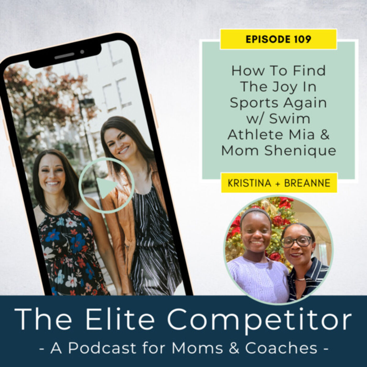 How To Find The Joy In Sports Again w/ Swim Athlete Mia & Mom Shenique ...